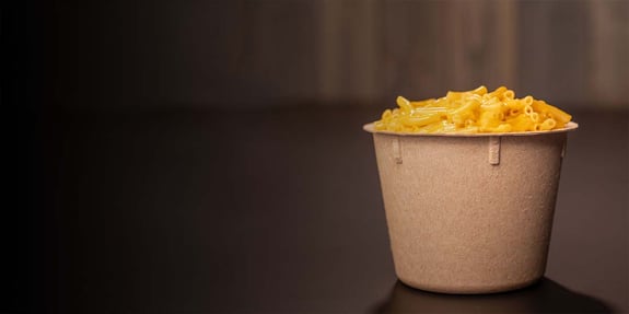 Footprint’s plant-based fiber shelf stable cups Footprint’s plant-based fiber shelf stable cups